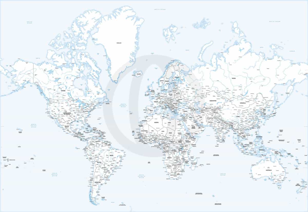 Vector World Maps | Page 3 of 4 | One Stop Map